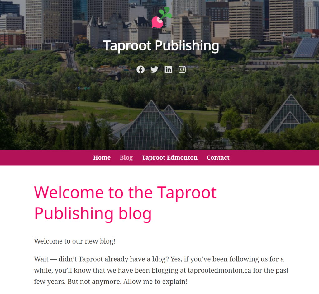 How we migrated the Taproot Publishing blog – MasterMaq's Blog